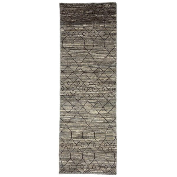Handmade Tribal Wool Runner Rug (2’10” x 10’1″) | Yamil Craft